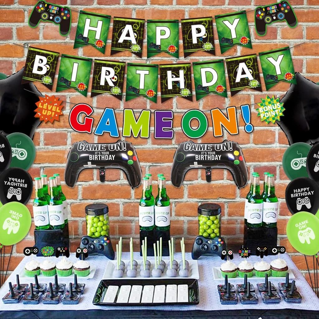 Video Game Party Decorations Kit Review – Gaming Party Leicester | Your ...